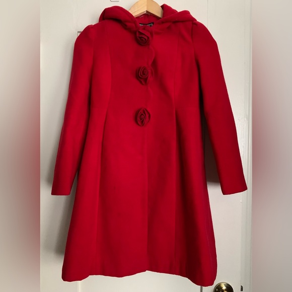 Rothschild | Jackets & Coats | Rothschild Red Coat | Poshmark